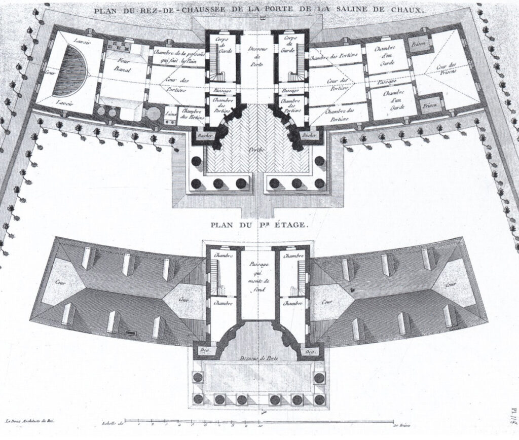 Claude Nicolas Ledoux > Les Salines de Chaux, Arc-et-Senans | HIC