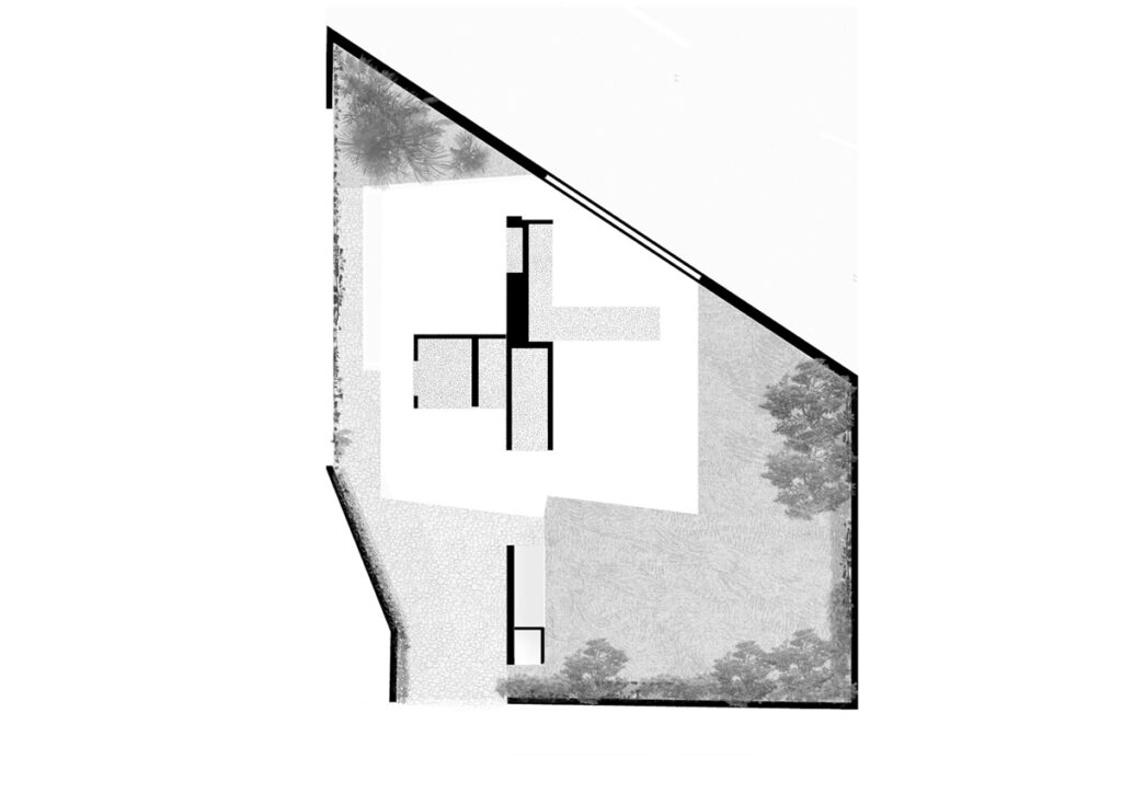 David Leech > A house in a garden | HIC