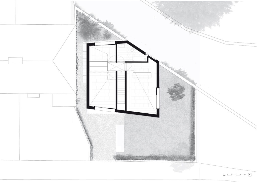 David Leech > A house in a garden | HIC