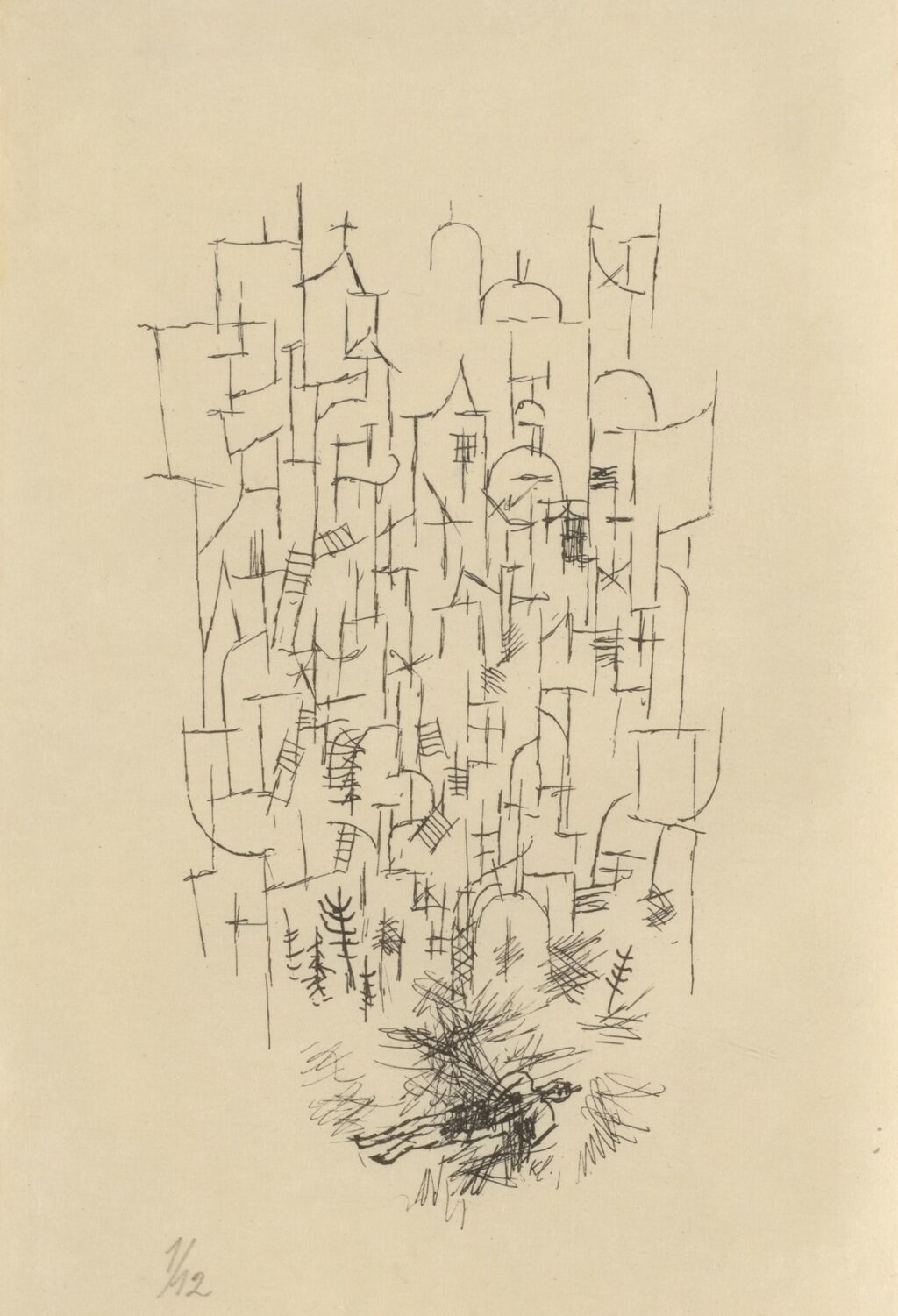 Paul Klee > A line is a dot that went for a walk | HIC