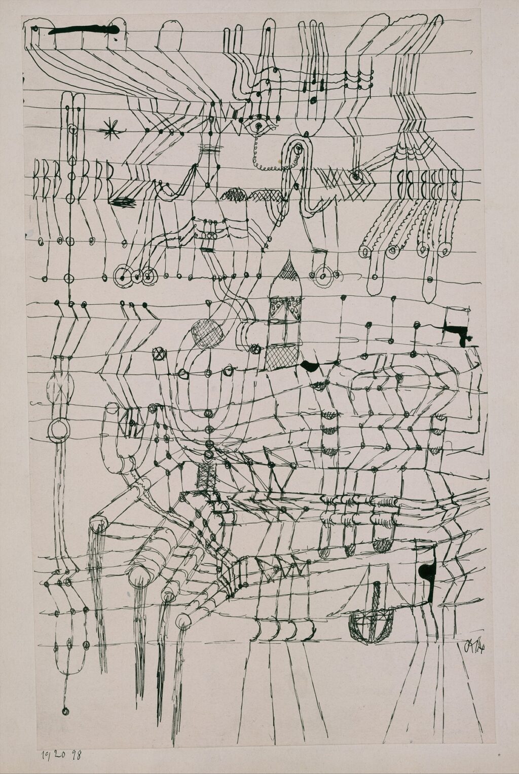 Paul Klee > A line is a dot that went for a walk | HIC