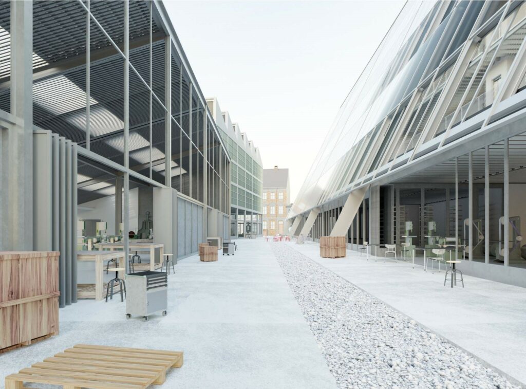 Giulio Rosi > Kureghem Campus of Mechanic | HIC