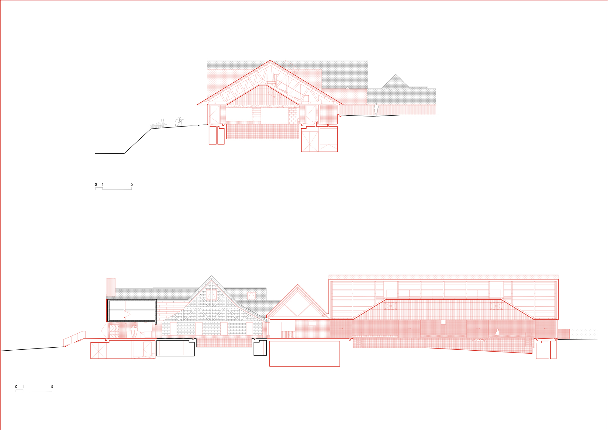 RAUM architectes > Refurbishment and extension of a community swimming ...