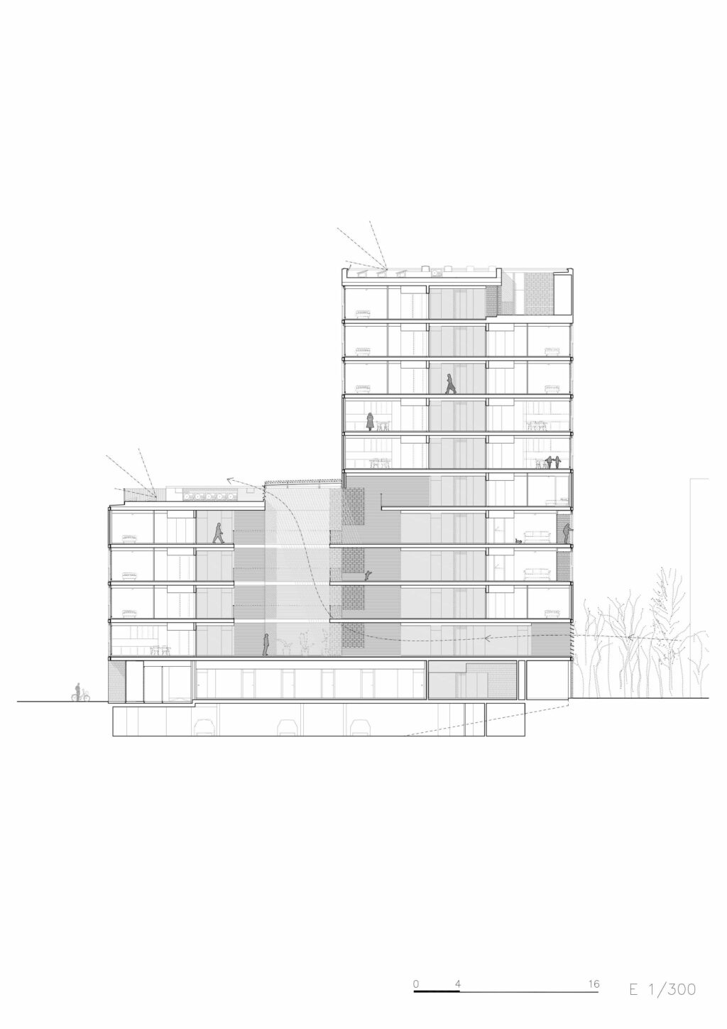 Peris Toral > 54 social housing units in the Besòs | HIC